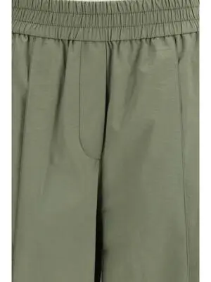 Brunello Cucinelli Mixed Cotton Pants