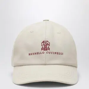 Brunello Cucinelli Cotton Baseball Cap - Cream