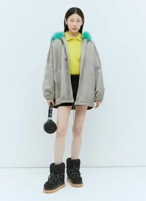 Gucci Satin Bomber Jacket