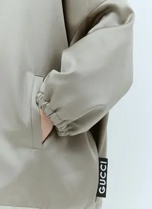 Gucci Satin Bomber Jacket