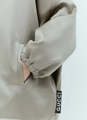 Gucci Satin Bomber Jacket