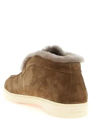 Santoni Fortune Ankle Boots - Brown