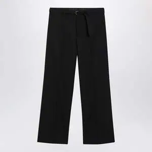 Dries Van Noten Wool Trousers With Belt