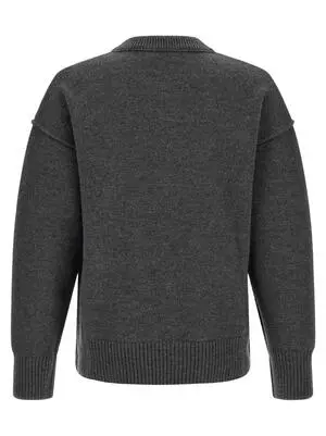AMI Paris De Coeur Wool Sweater