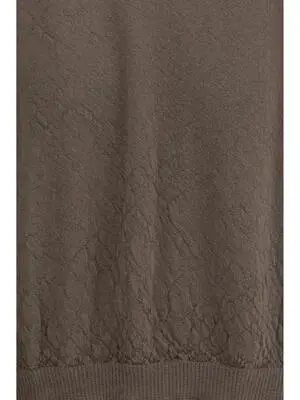 Rick Owens Temple Extreme V-neck Sweater - Gray