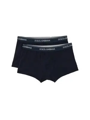 Dolce & Gabbana Bi-pack Boxer Regular - Blue
