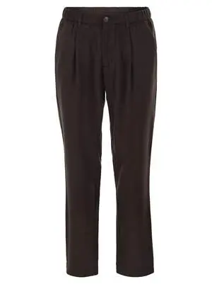 Herno Wool And Modal-blend Trousers - Brown