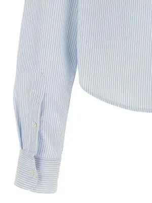 AMI Paris De Coeur' Cropped Shirt