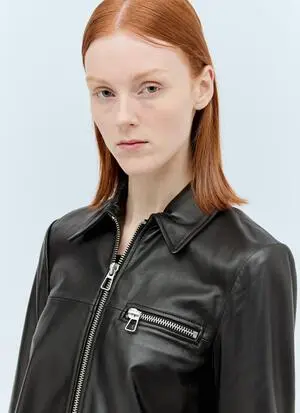 Sportmax Nappa Leather Jacket