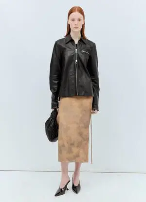 Sportmax Nappa Leather Jacket