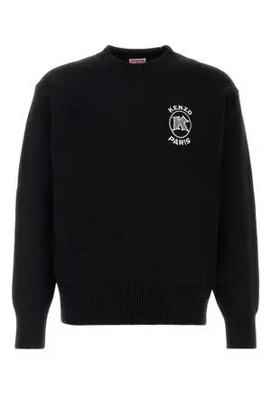 Kenzo Cotton Sweater - Black