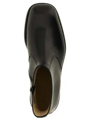 LEMAIRE Zip Ankle Boots
