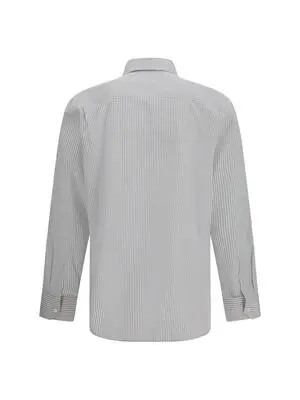 Saint Laurent Striped Shirt With Button Fastening