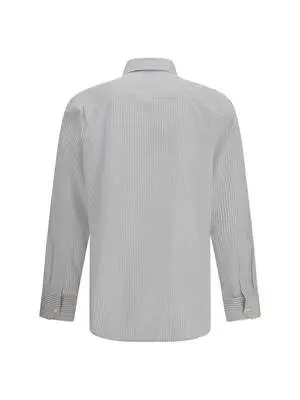 Saint Laurent Striped Shirt With Button Fastening