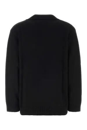 Valentino Garavani Cashmere Polo Shirt - Black