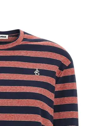 JIL SANDER Striped Long-sleeve T-shirt - Multicolor