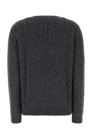 Valentino Garavani Dark Grey Wool Sweater