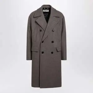 Dries Van Noten Wool Blend Double-breasted Coat - Cream