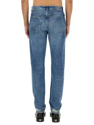 Givenchy Miu Miu Slim Fit Denim Jeans - Blue