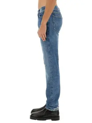 Givenchy Miu Miu Slim Fit Denim Jeans - Blue