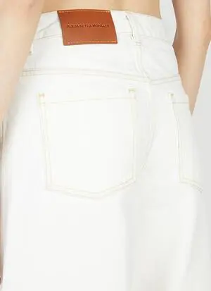 Moncler Wide Leg Denim Pants