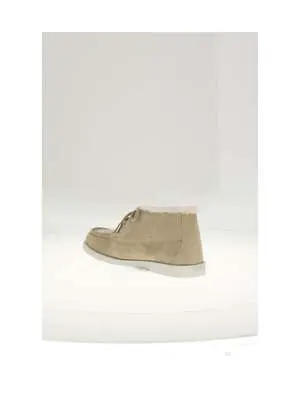 Dior Suede Boots - Cream
