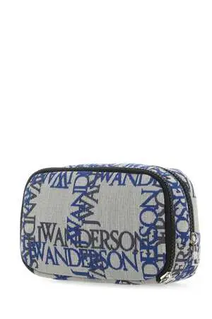 JW Anderson Embroidered Fabric Beauty Case