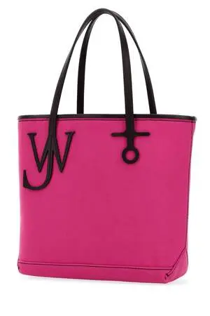 JW Anderson Fuchsia Canvas Small Anchor Bucket Bag