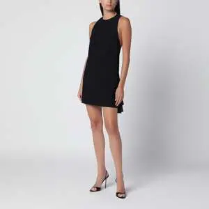 ROTATE BY BIRGER CHRISTENSEN Trapeze Mini Dress - Black
