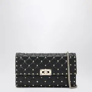 Valentino Garavani Rockstud Spike Crossbody Bag - Black