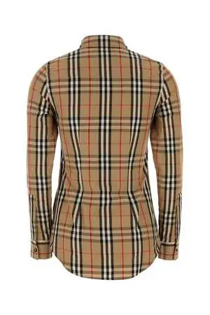 Burberry Embroidered Cotton Shirt