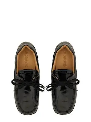 Jacquemus Moccasin The Batto - Black