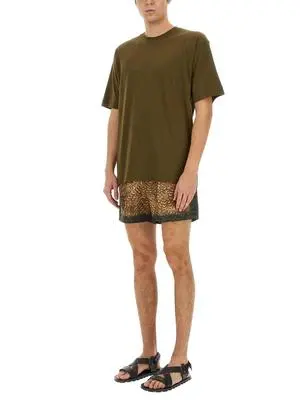 Dries Van Noten Cotton T-shirt - Brown
