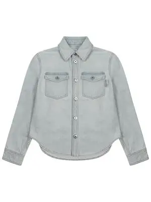 Bottega Veneta Extra Bleach Denim Shirt - Blue