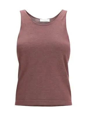 Brunello Cucinelli Sparkling Knit Tank Top - Multicolor