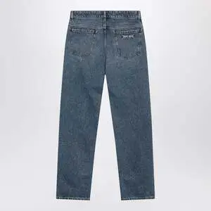 Miu Miu Medium Jeans With Logo Embroidery