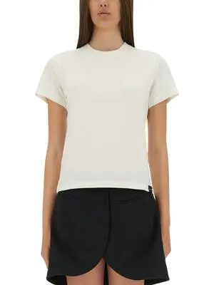 COURREGES Cotton T-shirt - White
