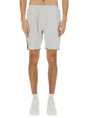 BOSS Technical Fabric Bermuda Shorts - Gray