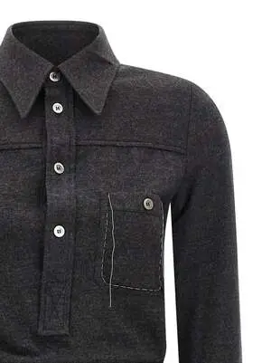 MAISON MARGIELA Midi Shirt Dress