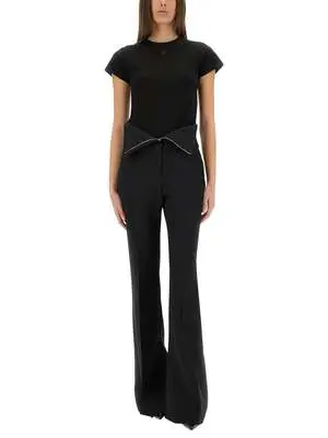 Alexander McQueen Skull Embroidered T-shirt - Black