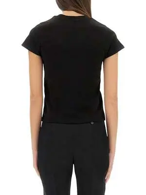 Alexander McQueen Skull Embroidered T-shirt - Black