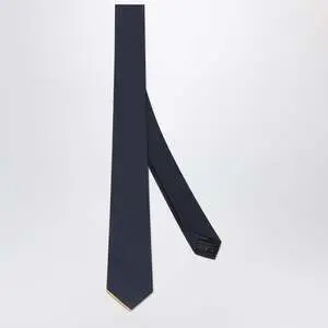 Fendi Ff Silk Tie - Blue