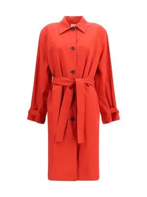 TOTEME Trench Coat - Red