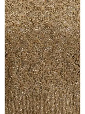 Brunello Cucinelli Open-knit Construction Sweater - Cream
