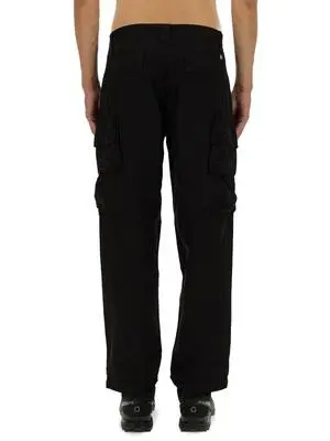 C.P. COMPANY Polyamide Cargo Pants - Black