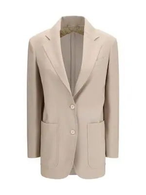 MAX MARA MAX MARA Single-Breasted Wool-Blend Blazer