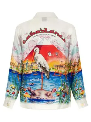 Casablanca Egypt As It Was' Shirt - Multicolor