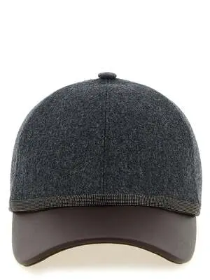Brunello Cucinelli Baseball' Cap - Gray