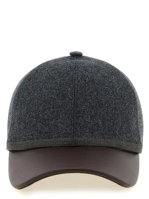 Brunello Cucinelli Baseball' Cap - Gray