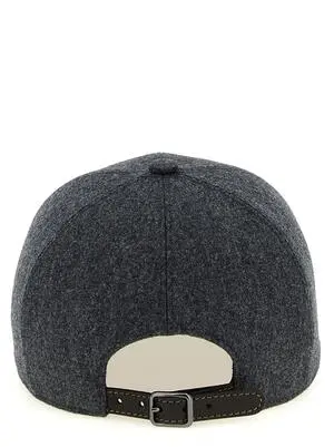 Brunello Cucinelli Baseball' Cap - Gray
